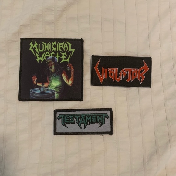 Municipal Waste Violator Testament | Accessories | Municipal Waste Band ...